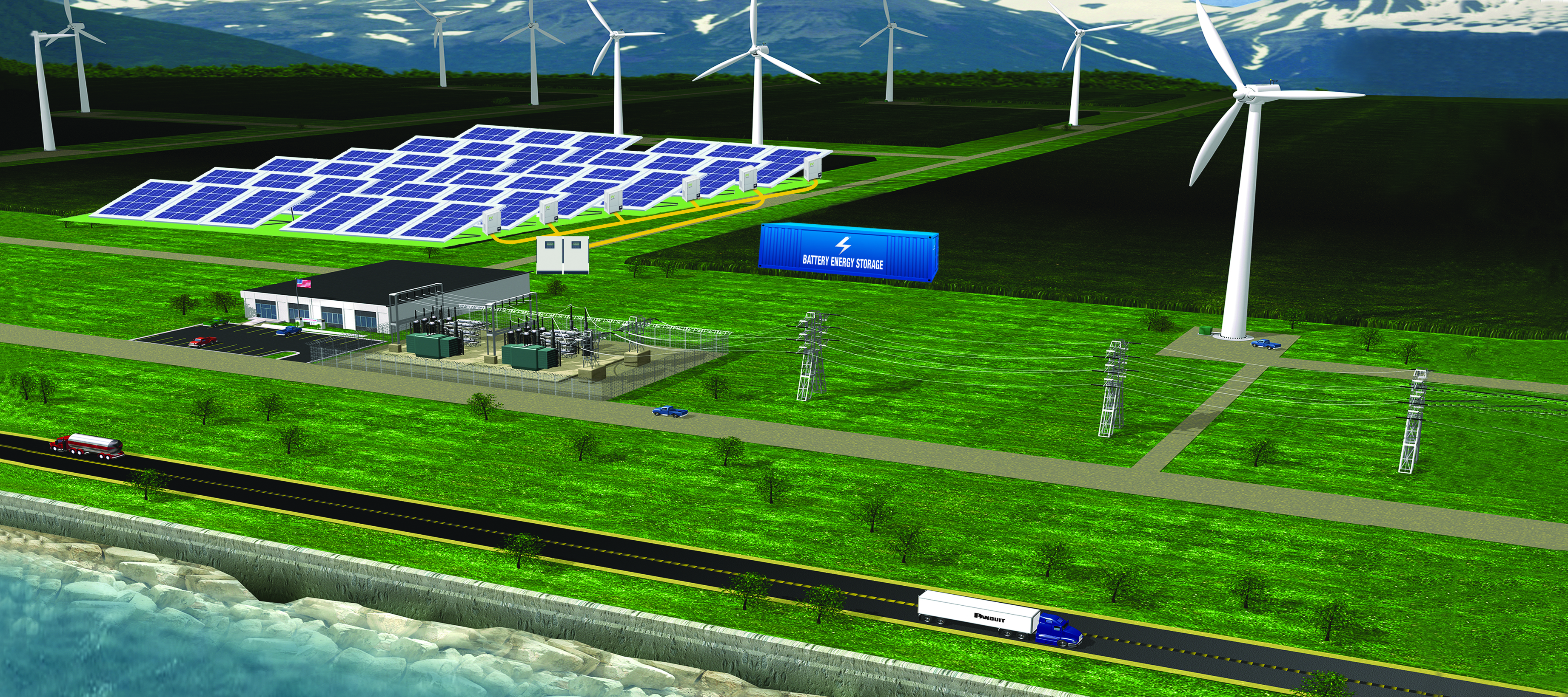 Solar Energy Solutions - Panduit | DigiKey