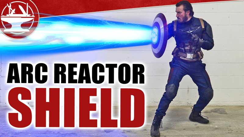 The Hacksmith: Captain America Arc Reactor Shield