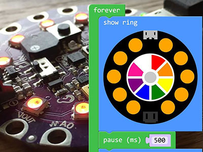 NeoPixels with MakeCode