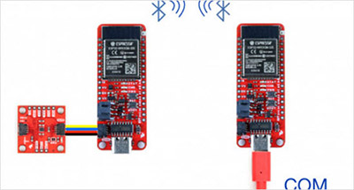 Displaying Sensor Data with Bluetooth