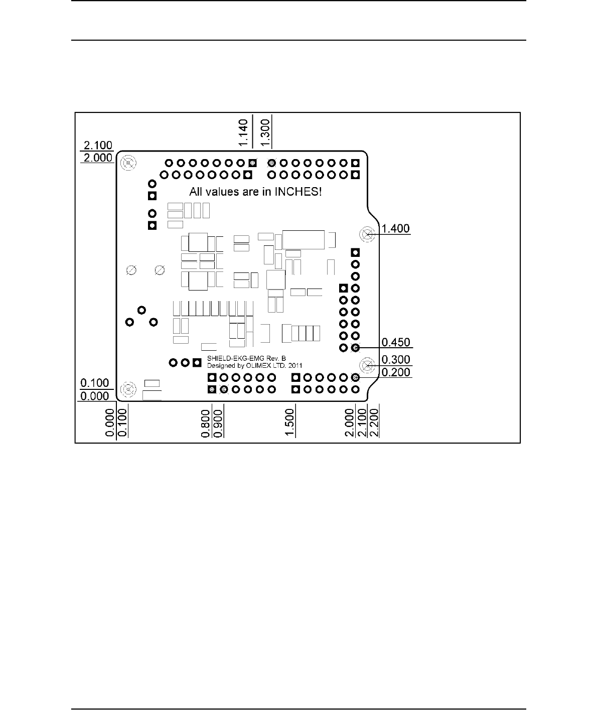 SHIELD-EKG-EMG Manual Datasheet by Olimex LTD | Digi-Key Electronics