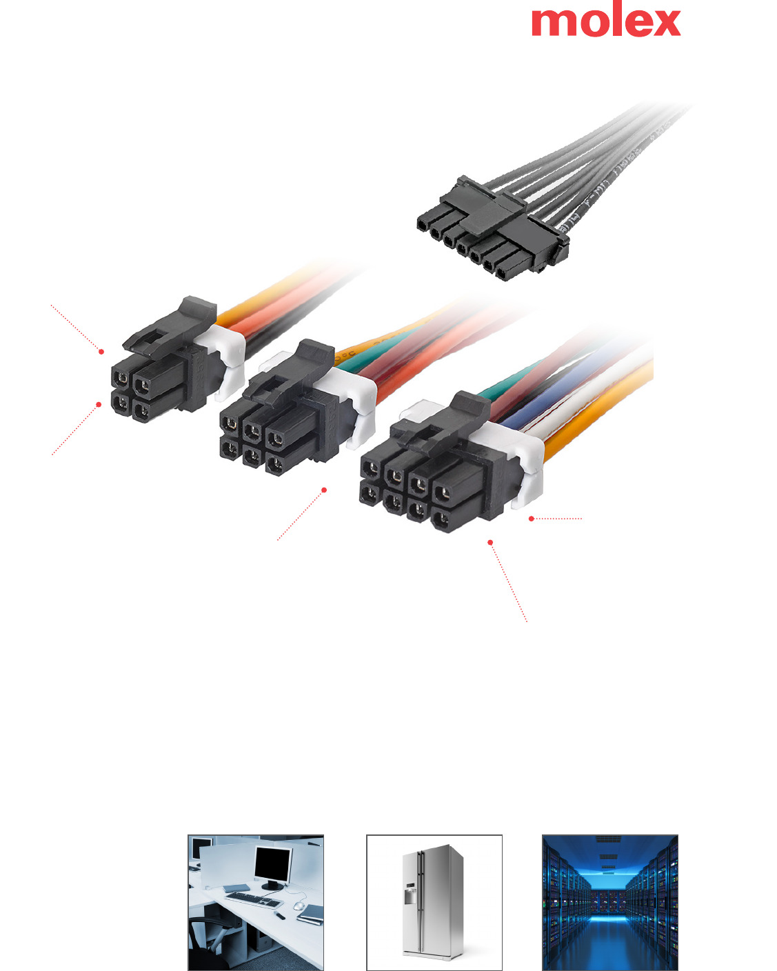 Molexが提供するMicro-Fit* TPA Cable Assemblies Brochureのデータシート | DigiKey