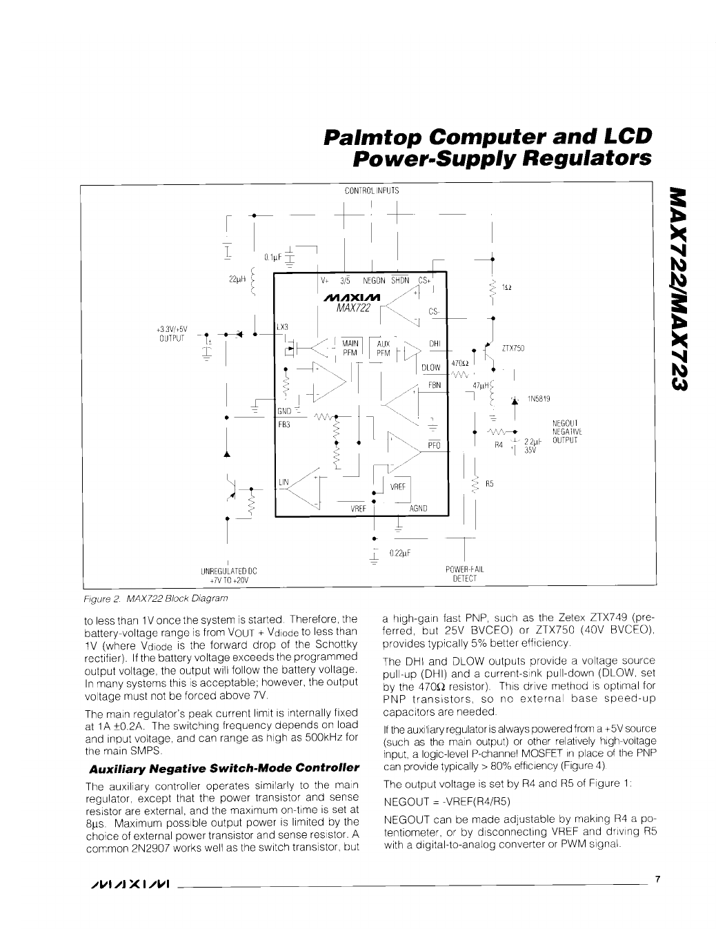 MAX722,723 Datasheet by Analog Devices Inc./Maxim Integrated | Digi-Key Electronics