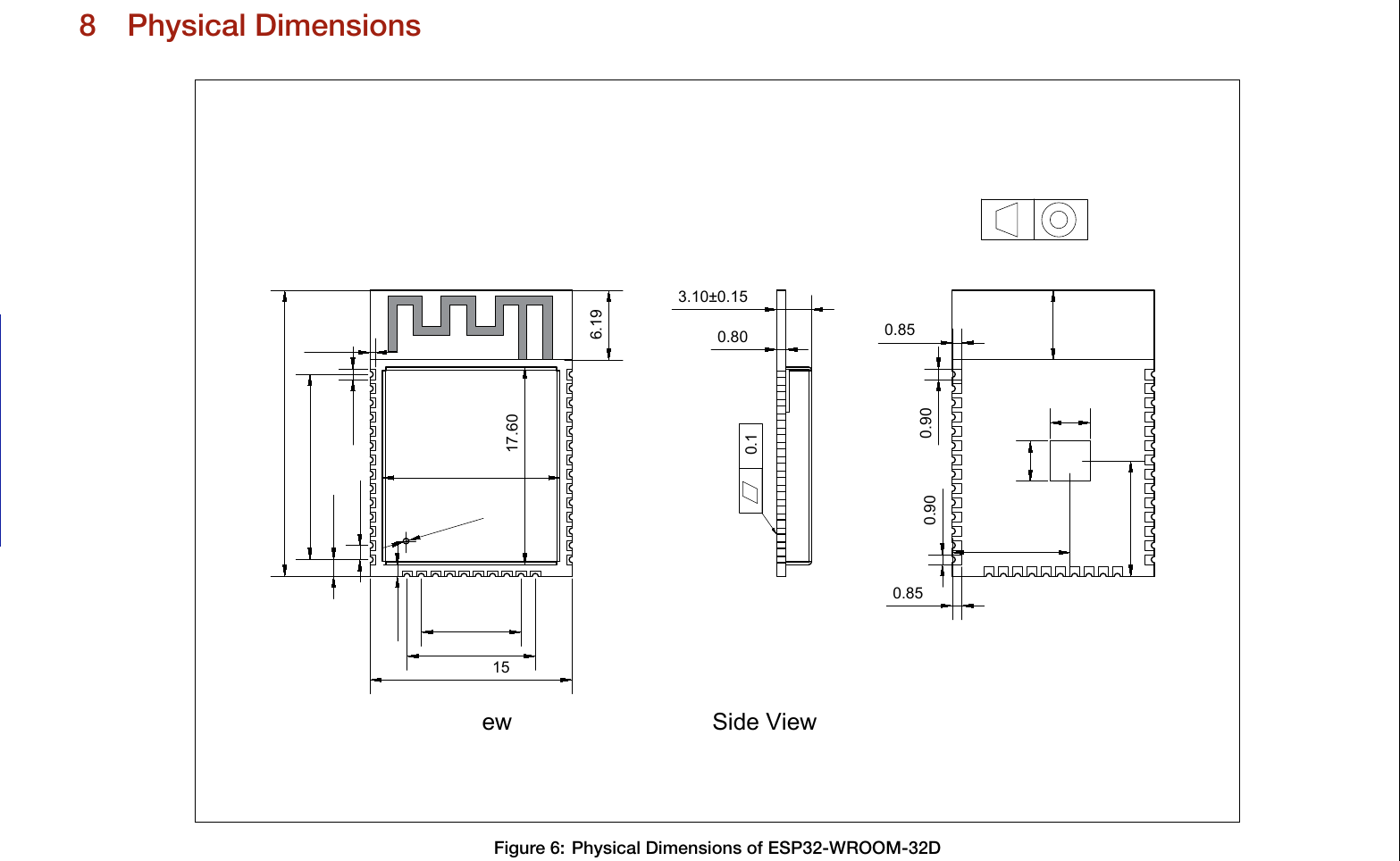 ESP32-WROOM-32D,32U Datasheet by Espressif Systems | Digi-Key Electronics